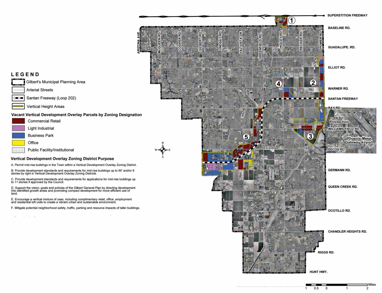 Development Maps | Gilbert, AZ Office of Economic Development